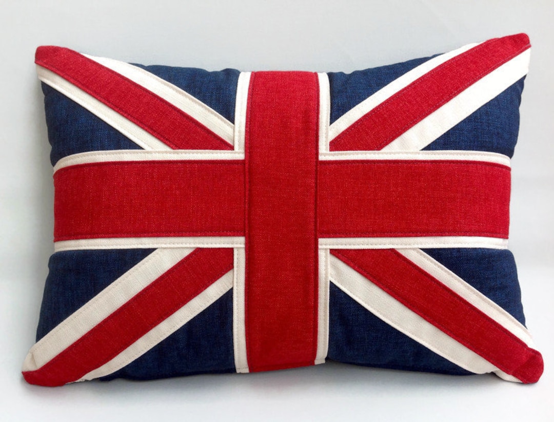 The Traditional Union Jack Cushion - Etsy UK