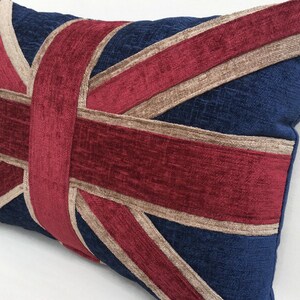 The Vintage Union Jack Cushion - Etsy