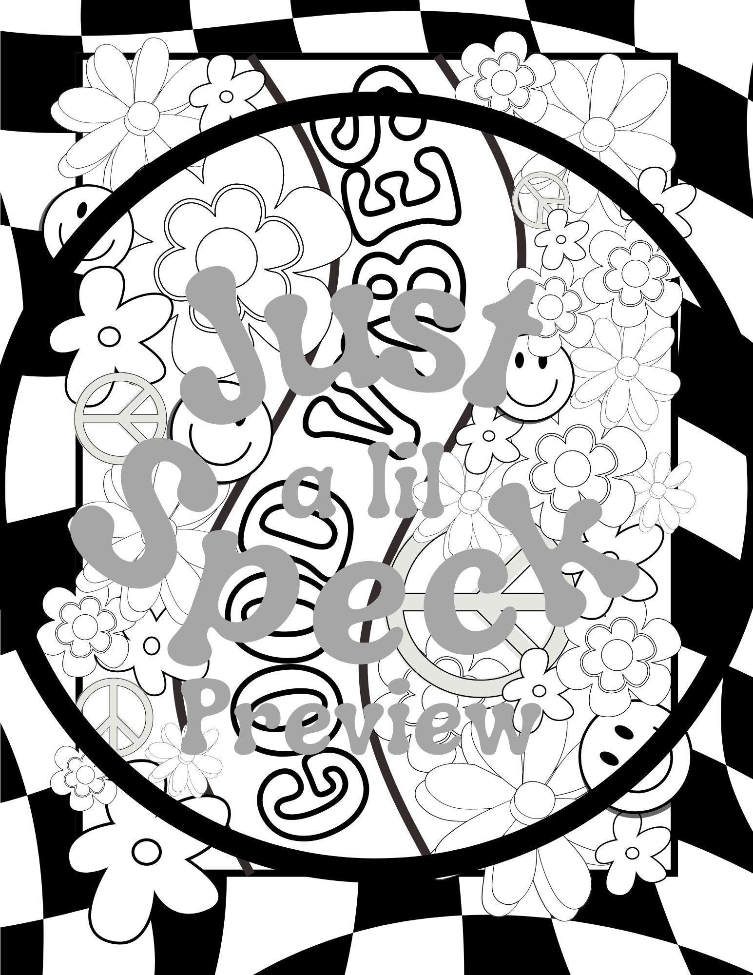 Retro Summer Coloring Page Schools Out Activity Bundle Pack 6 Pages ...