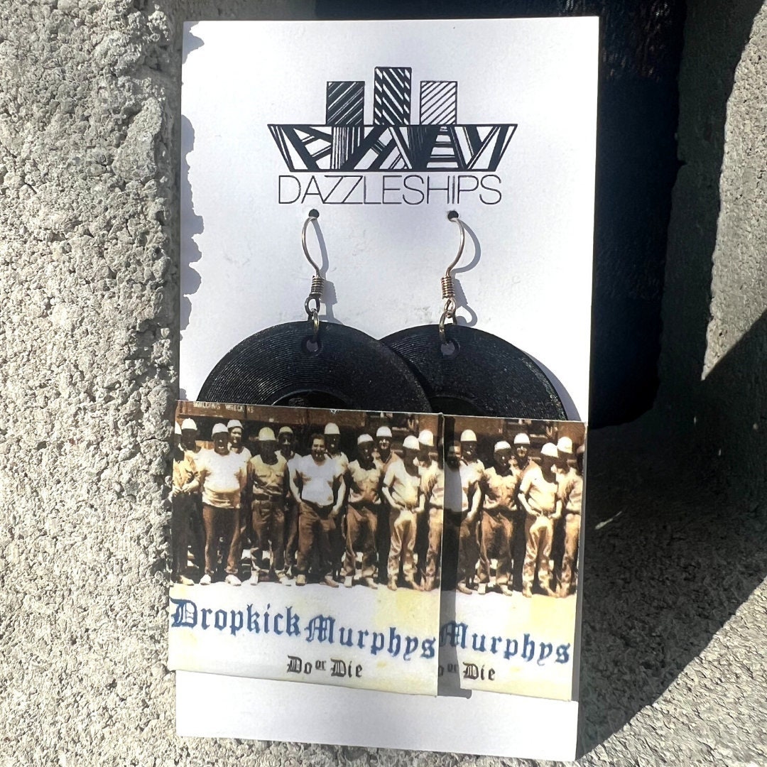 Dropkick Murphys Do or Die Album Earrings - Etsy