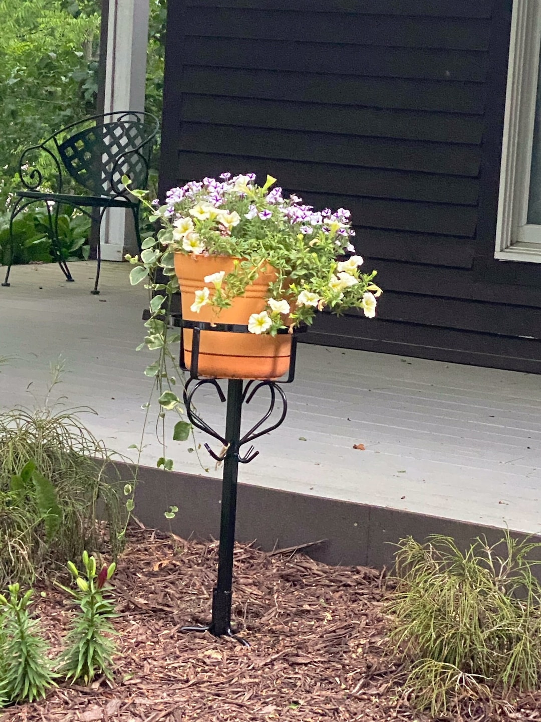 Plant Holder - Buries in Ground - Etsy