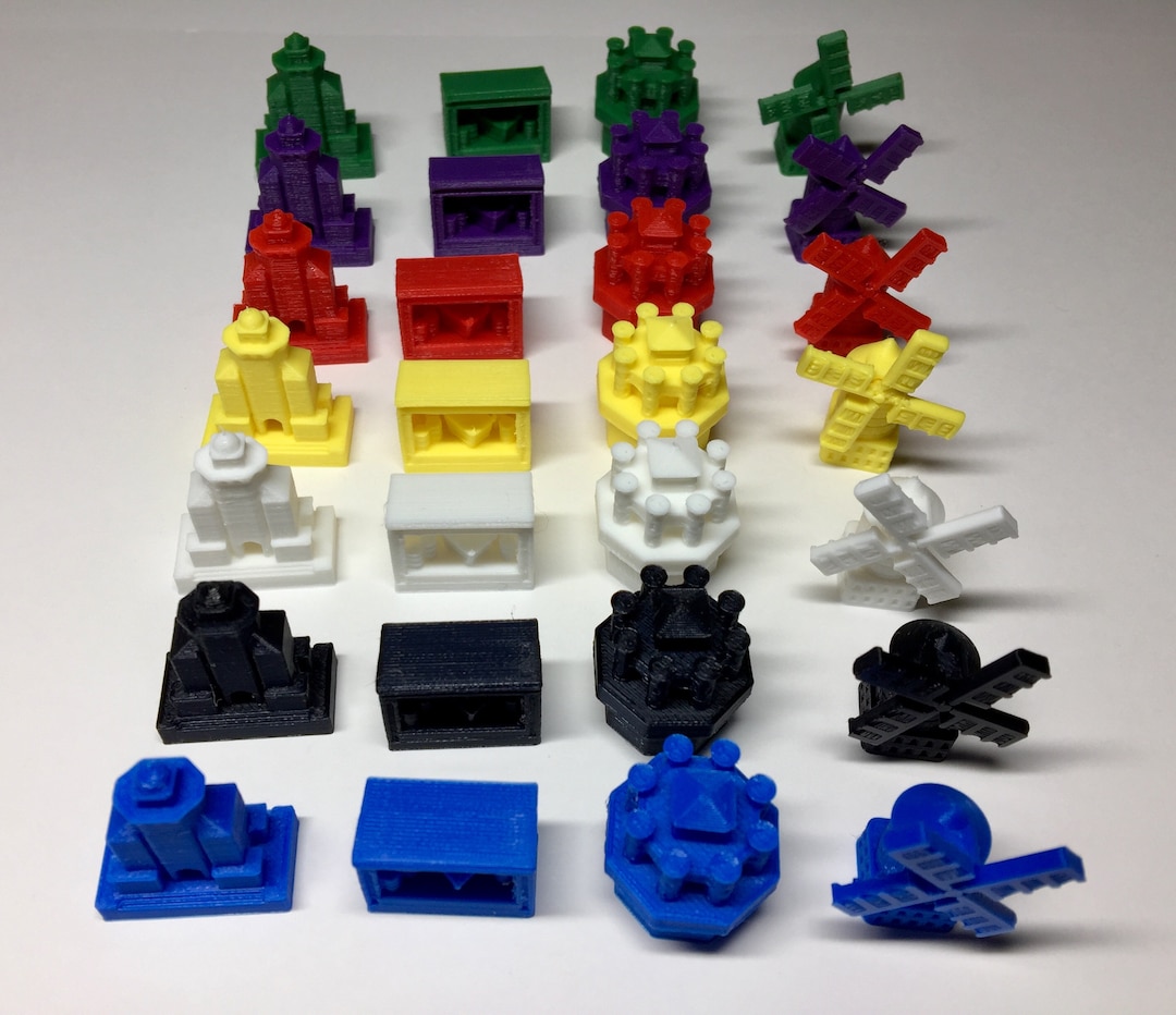 Scythe Building Token Set - Etsy Canada