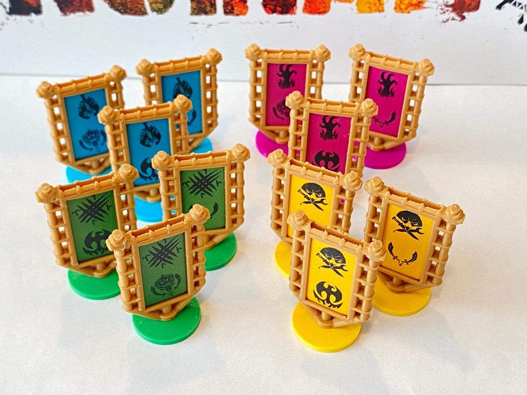 Ruination Horde Banner Token Holders set of 12 - Etsy