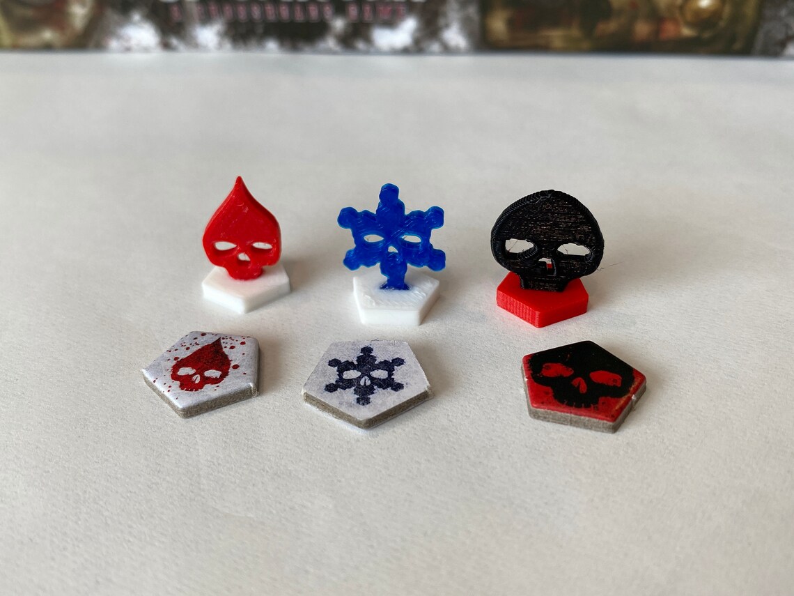 Dead of Winter Token Set w/ Optional Despair Tokens - Etsy