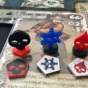 Dead of Winter Wound / Frostbite / Despair Tokens - Etsy