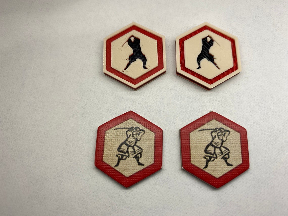 Rising Sun Ronin Tokens set of 20 | Etsy