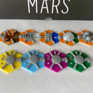 On Mars Building Tiles set of 55 - Etsy