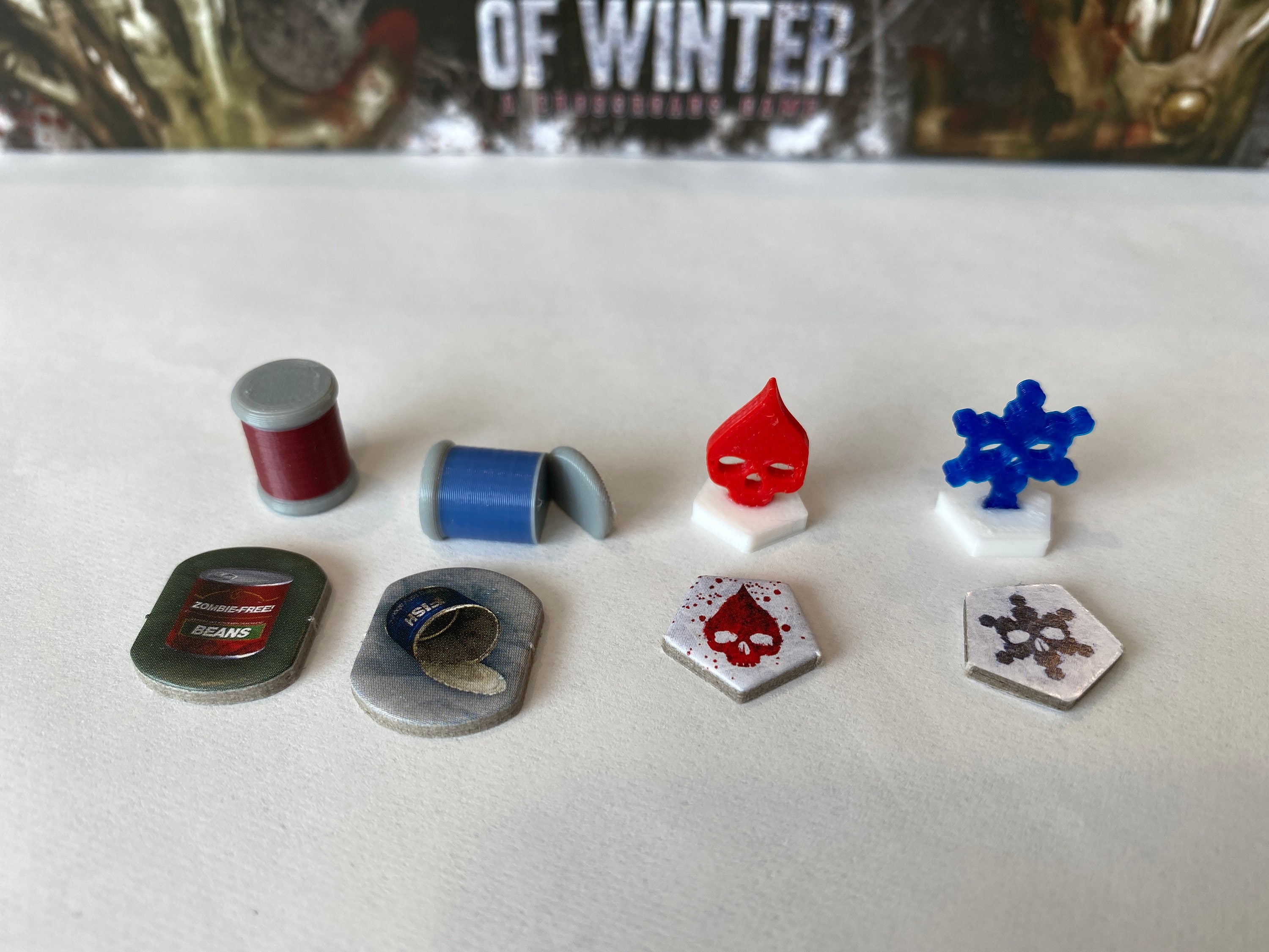 Dead of Winter Token Set w/ Optional Despair Tokens - Etsy