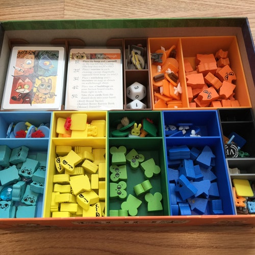 Root Board Game Insert - Etsy
