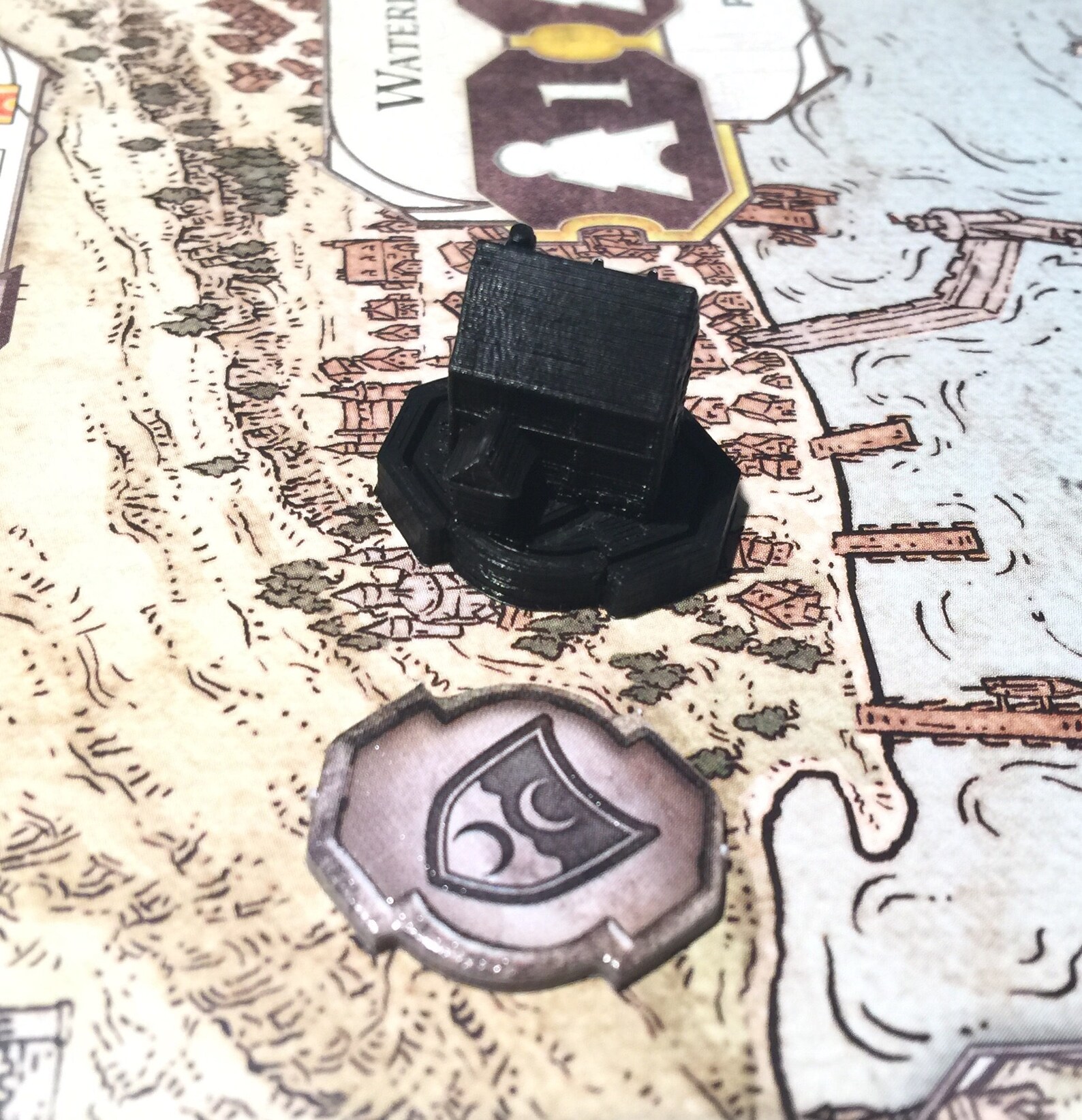 Lords of Waterdeep Building Tokens - Etsy Sweden