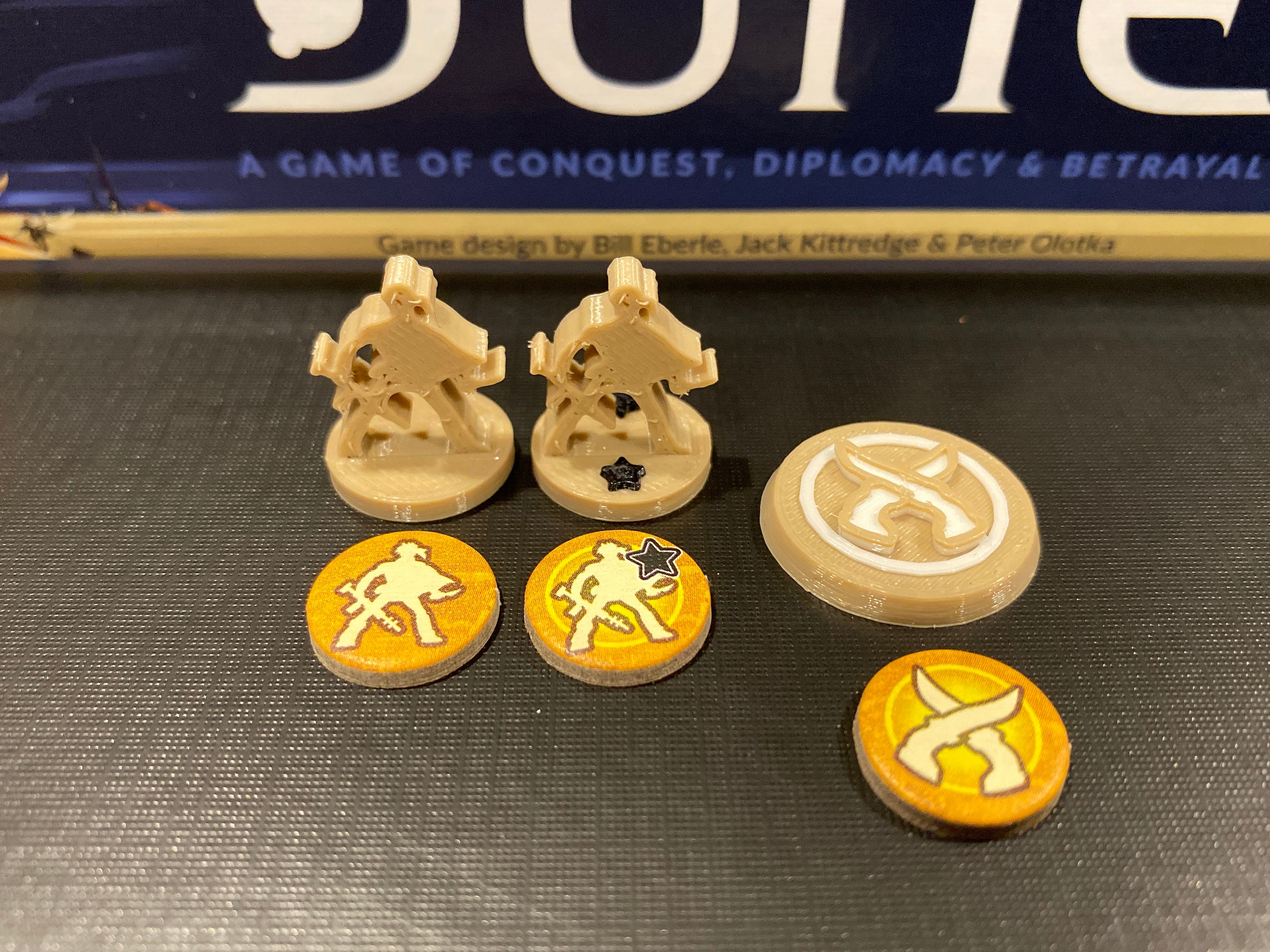 Dune Player Tokens 136 tokens | Etsy