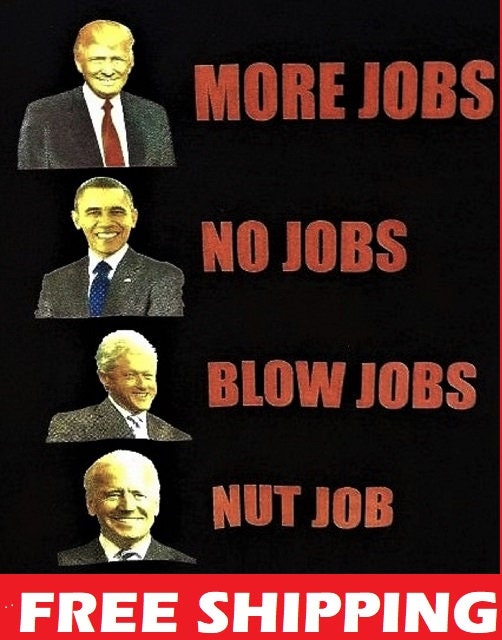 T-shirt--more Jobs-no Jobs-blow Jobs-nut Job--from the Great Website ...