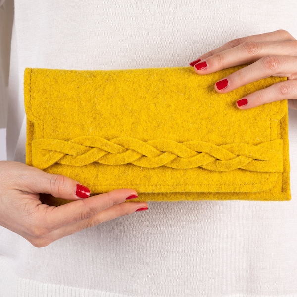 Wool Felt Wallet - Etsy