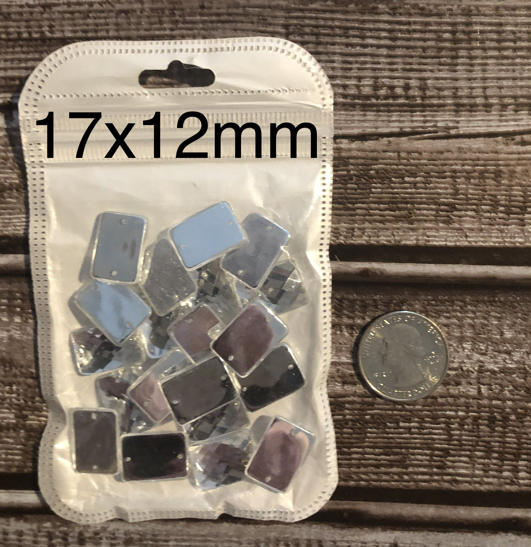 Crystal Clear Faceted Flat Back Acrylic Gems/ Rhinestones - Etsy