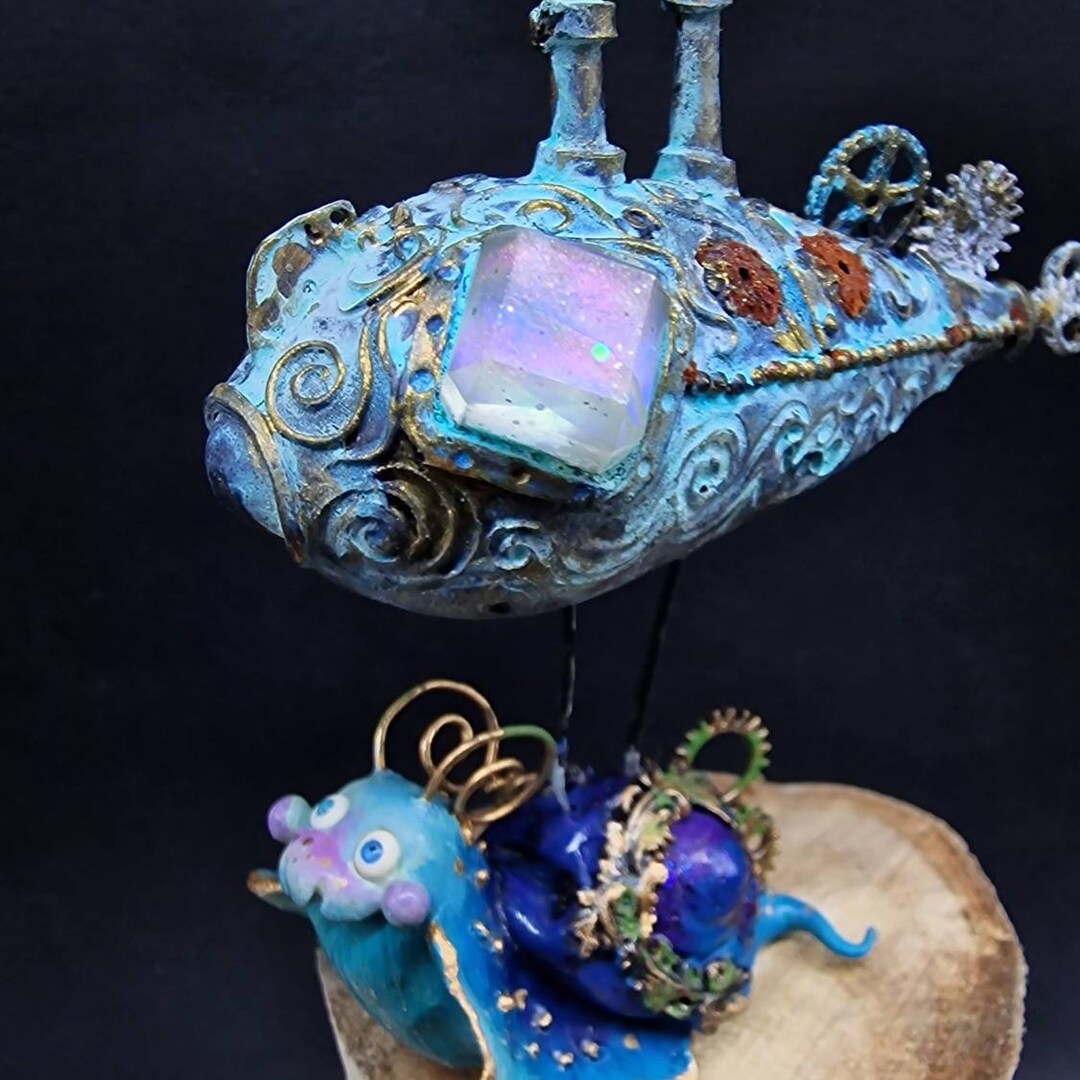 Fantasy Submarine Steampunk Critter - Etsy