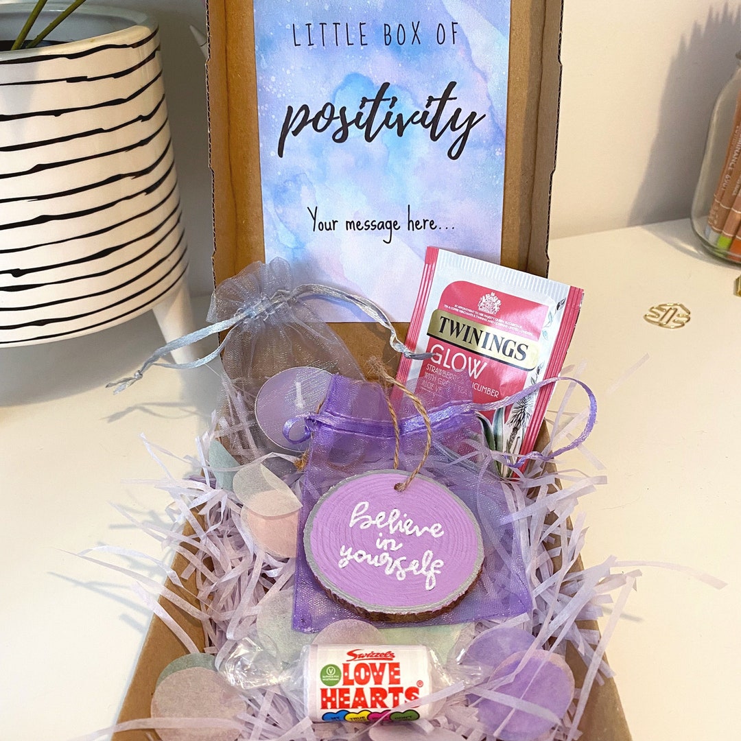 Little Box of Positivity, Positivity Gift Box, Letterbox Gift, Care ...