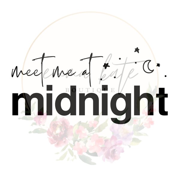 Svg Png Midnight - Etsy