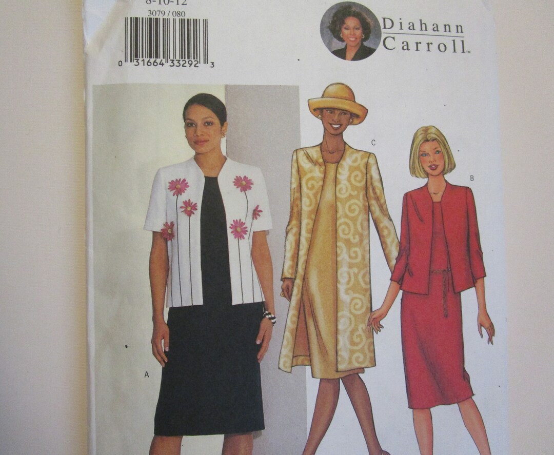 Sewing Pattern Jacket Dress, Classic Blazer, Short Sleeve Jacket ...
