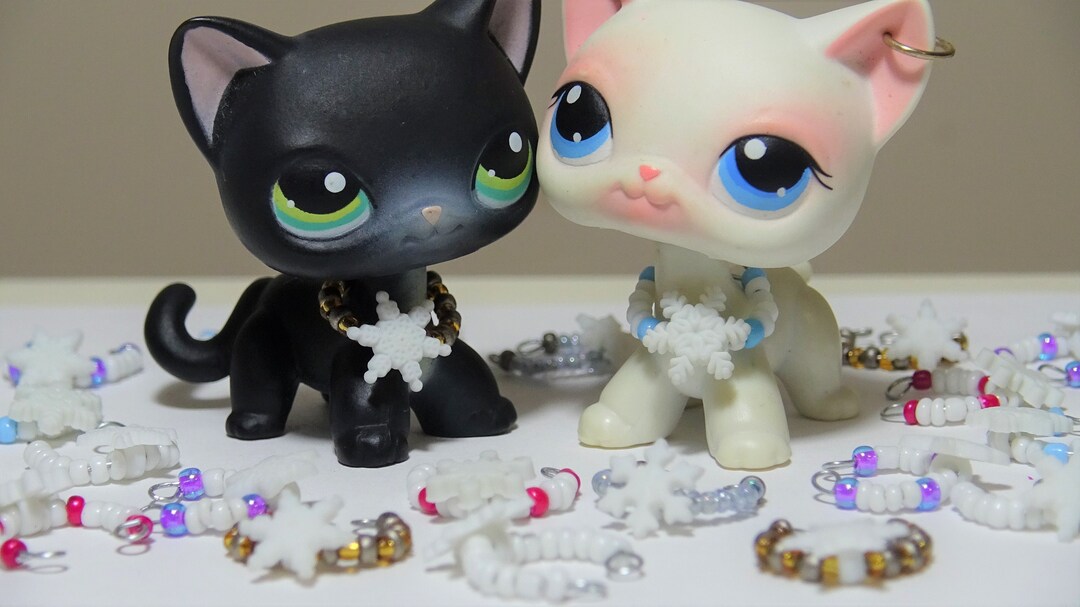Miniature LPS Neckaces/collars Snowflake Collection Lot of 6 - Etsy