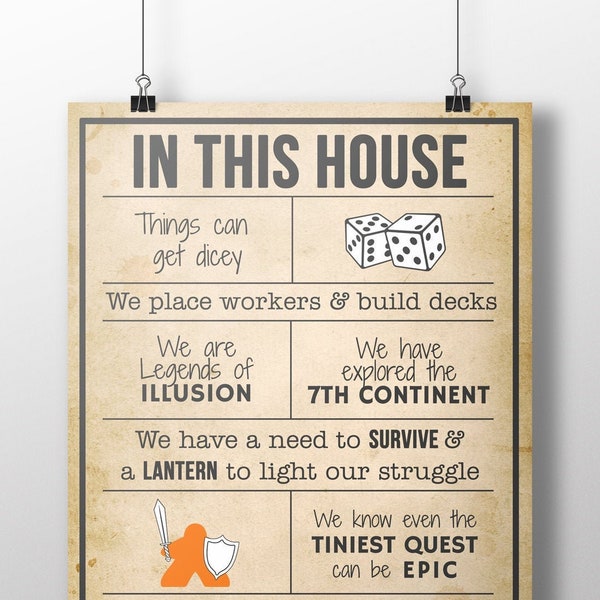 Board Game Table - Etsy