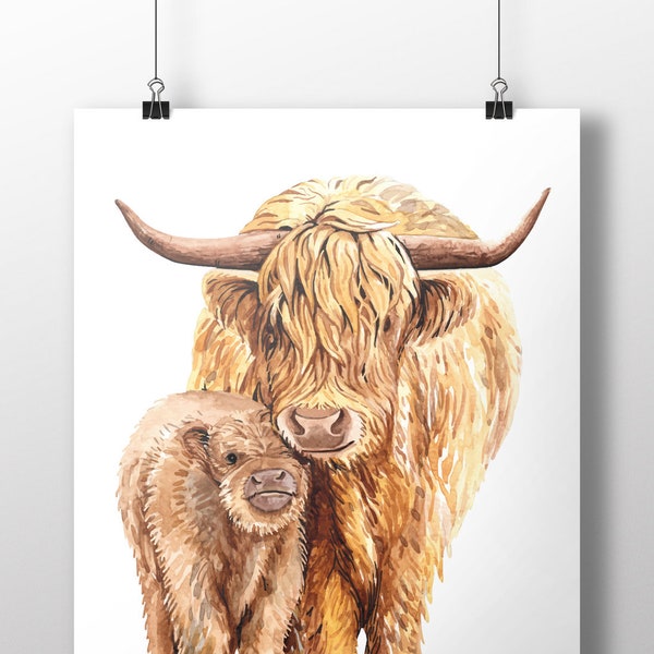 Cow Nursery Decor - Etsy
