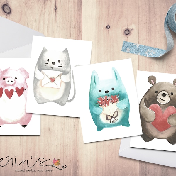 Cute Note Cards - Etsy