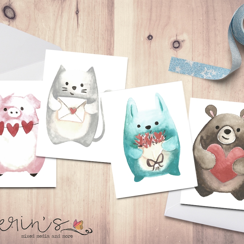 Cute Note Cards - Etsy