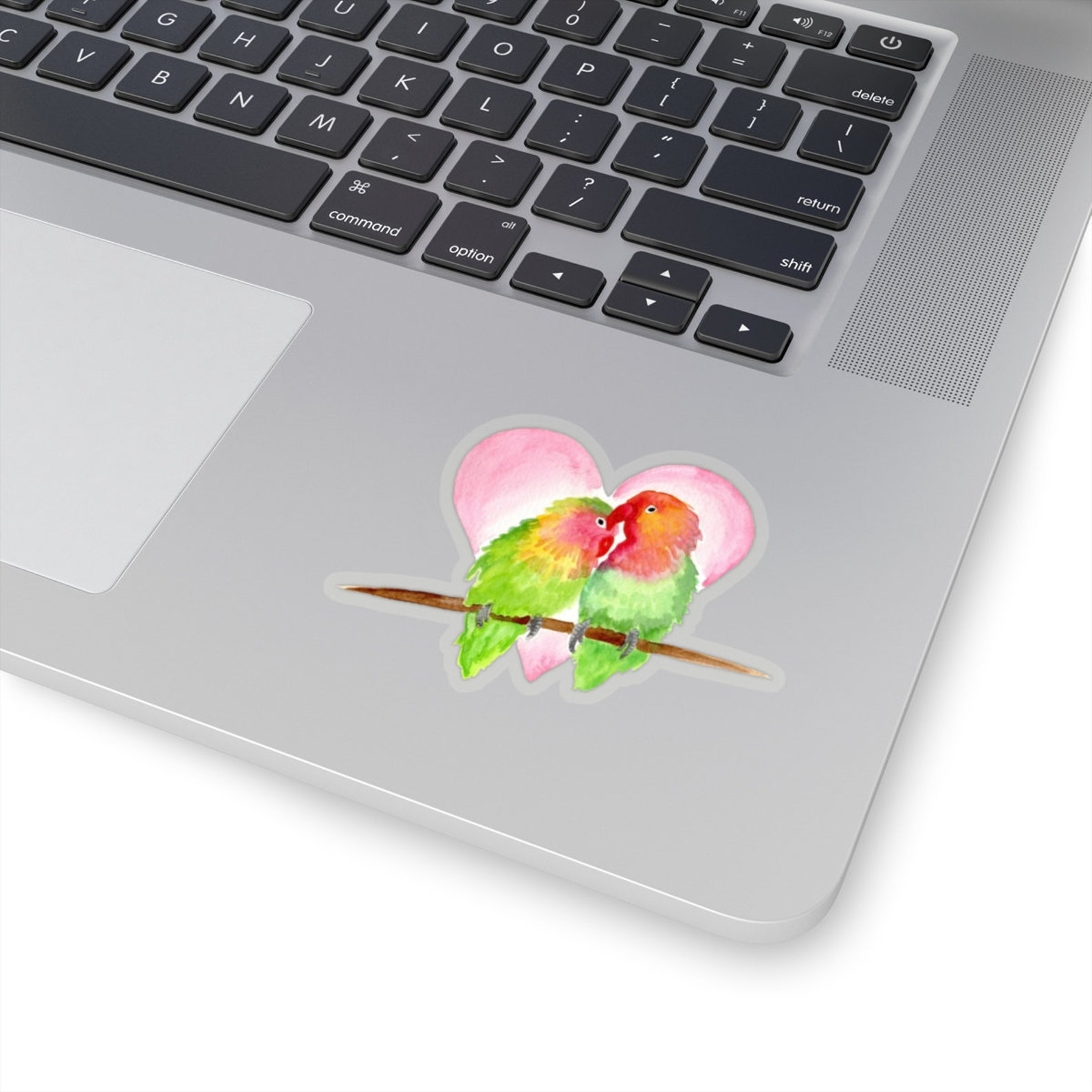 Kiss-cut Love Bird Stickers~valentines Small Gift~bird Sticker Gift for ...