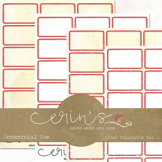Vintage Labels Collage Sheet PrintableJunk Journal Ephemera | Etsy