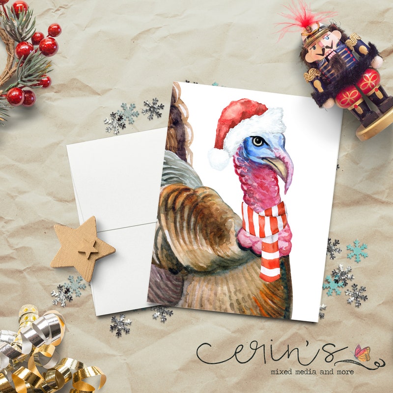 Turkey Card - Etsy