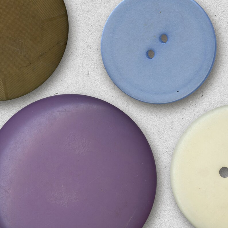 Digital BIG Buttonsvintage Commercial Use Elementsrealistic - Etsy
