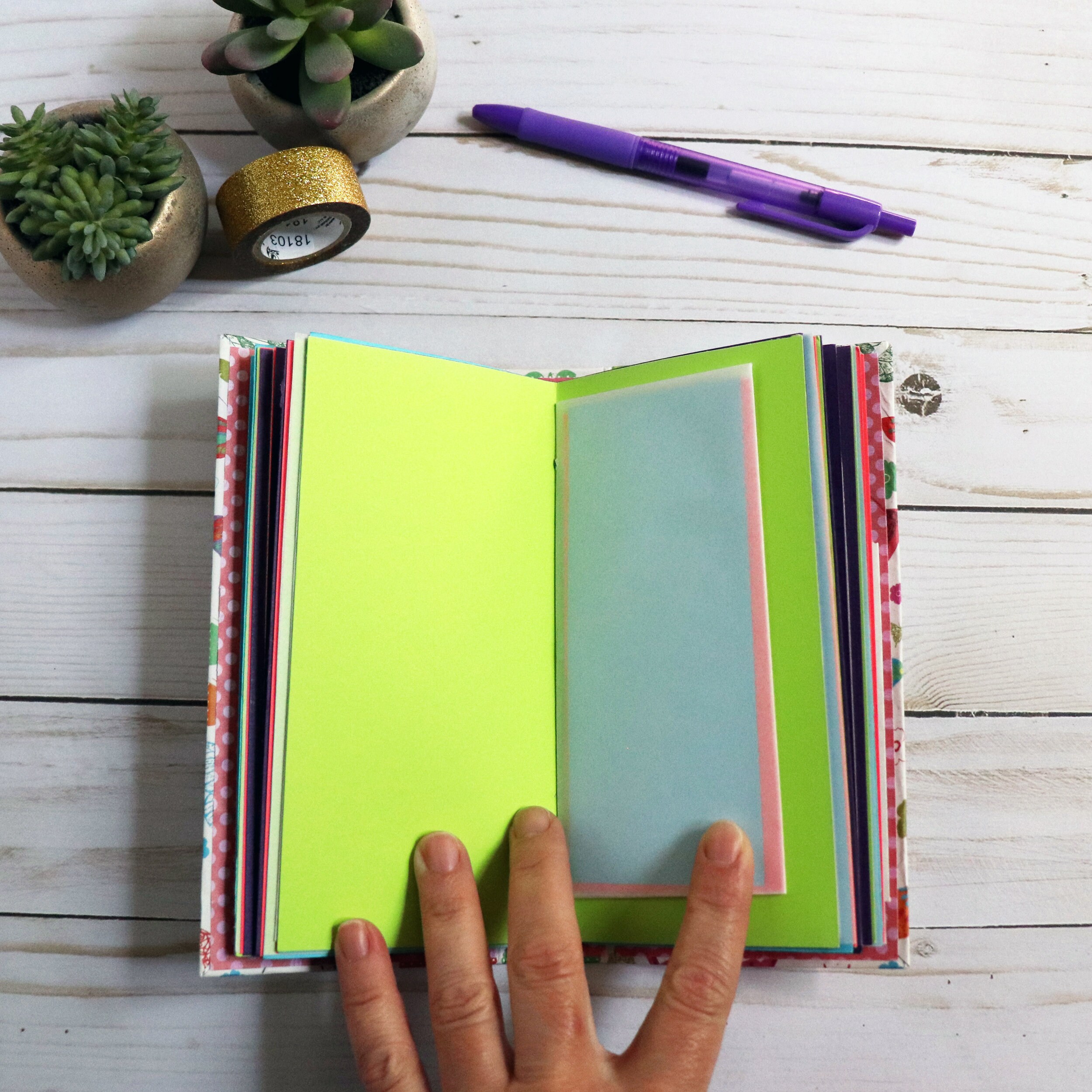 Butterfly Traveler's Notebook Style Junk Journal~bare Bones Ready to Go ...