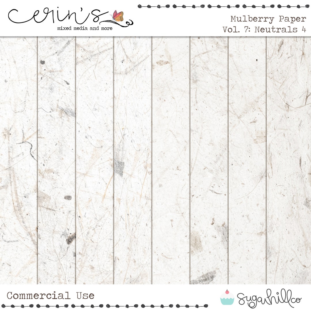 Neutral Mulberry Papers Vol.7~commercial Use Digital Texture Overlay ...