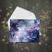 Galaxy Mixed Set Watercolor Notecards~painted Night Sky Scenery Cards ...