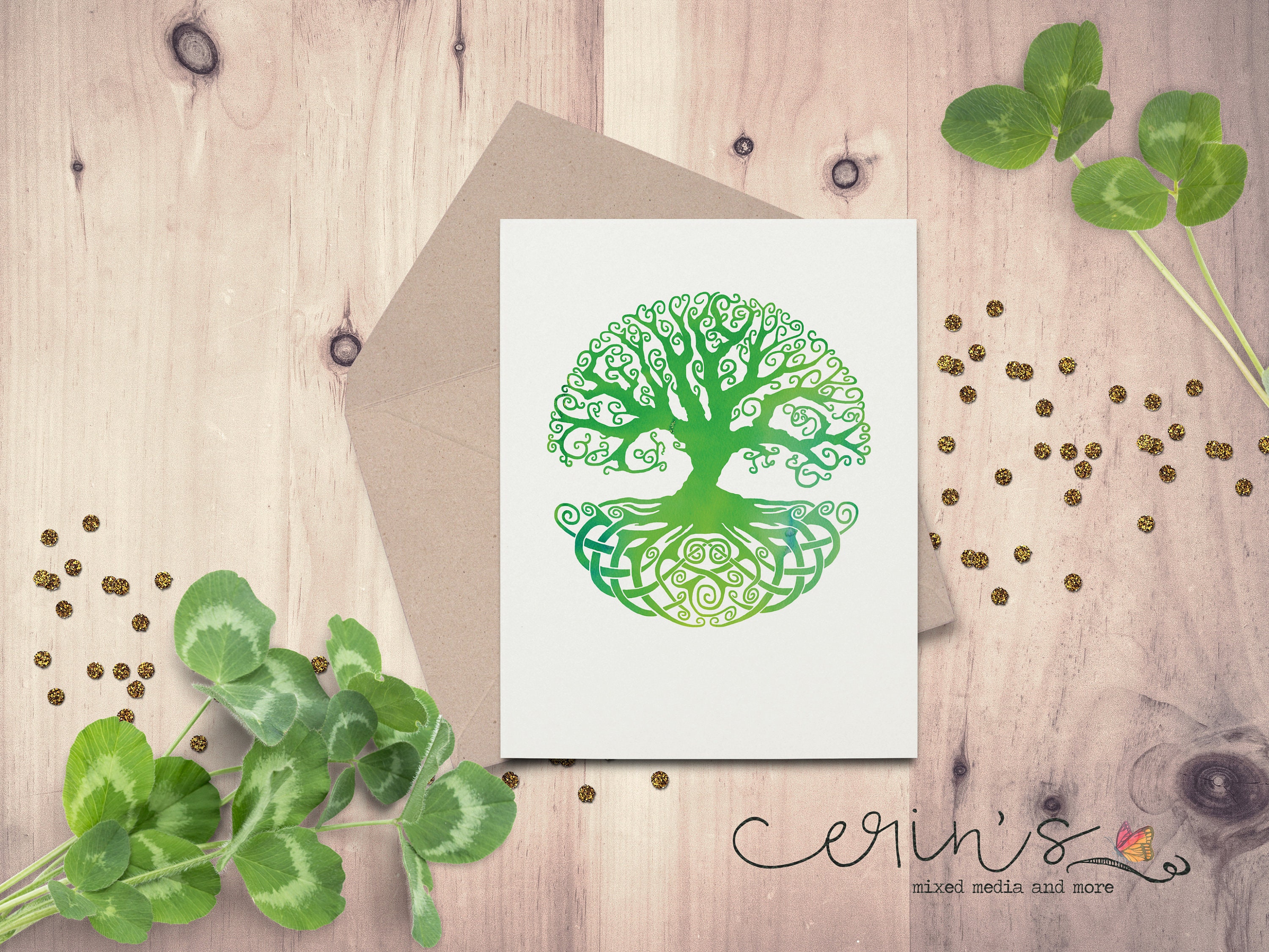 Celtic Knot Tree Roots