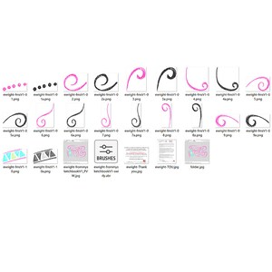 Digital Doodled Swirls From My Sketchbook~doodle Scrapbook and Digital ...