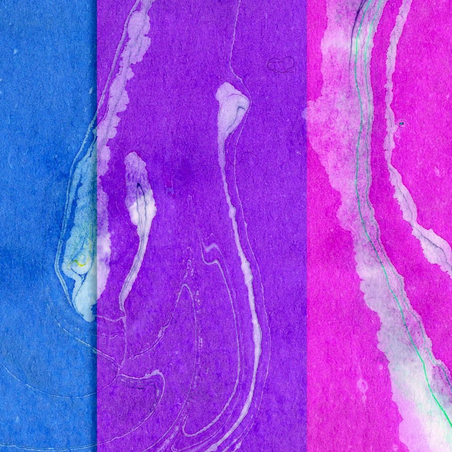 Printable Rainbow Marble Papers V3junk Journal Printable - Etsy