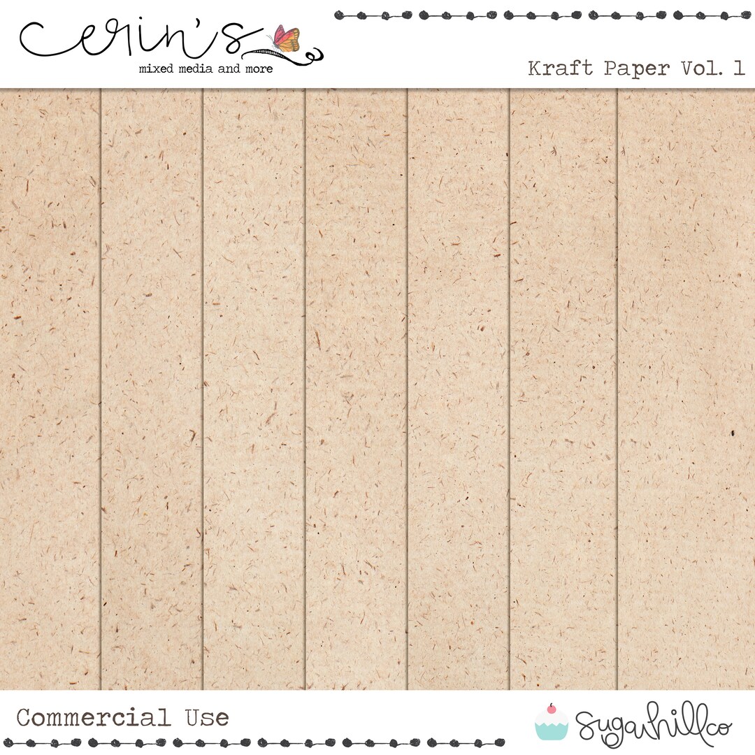 Kraft Paper Vol.1~commercial Use Texture~digital Texture Overlay~kraft ...