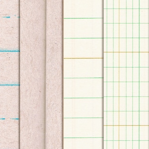 Digital Lined Paper~digital Notebook Paper~digital School Paper~ledger ...