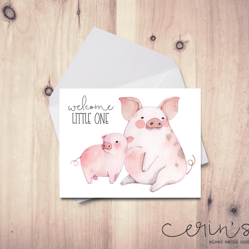 Pig Baby Shower - Etsy