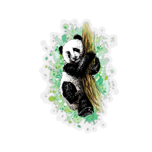 Panda Decal - Etsy