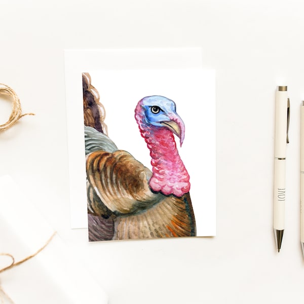 Turkey Card - Etsy
