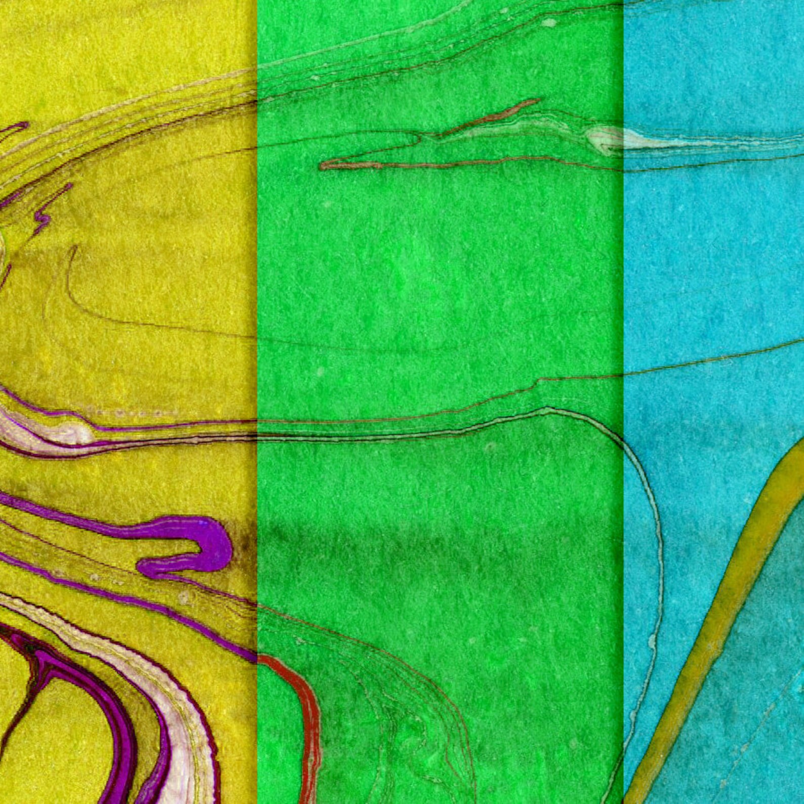 Printable Rainbow Marble Papers V3~junk Journal Printable Pages~print ...