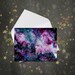 Galaxy Mixed Set Watercolor Notecards~painted Night Sky Scenery Cards ...
