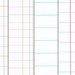 Digital Lined Paper~digital Notebook Paper~digital School Paper~ledger ...