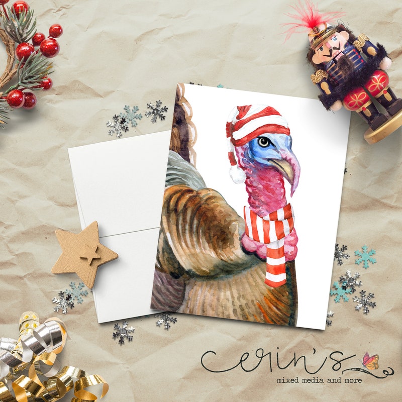 Turkey Card - Etsy