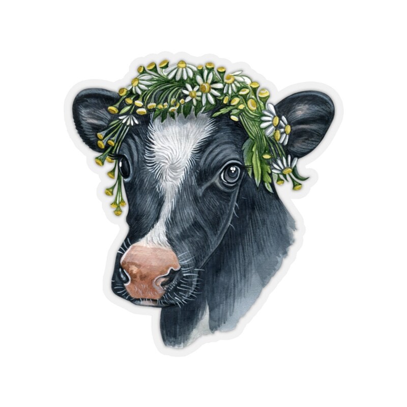 Cow Decal - Etsy