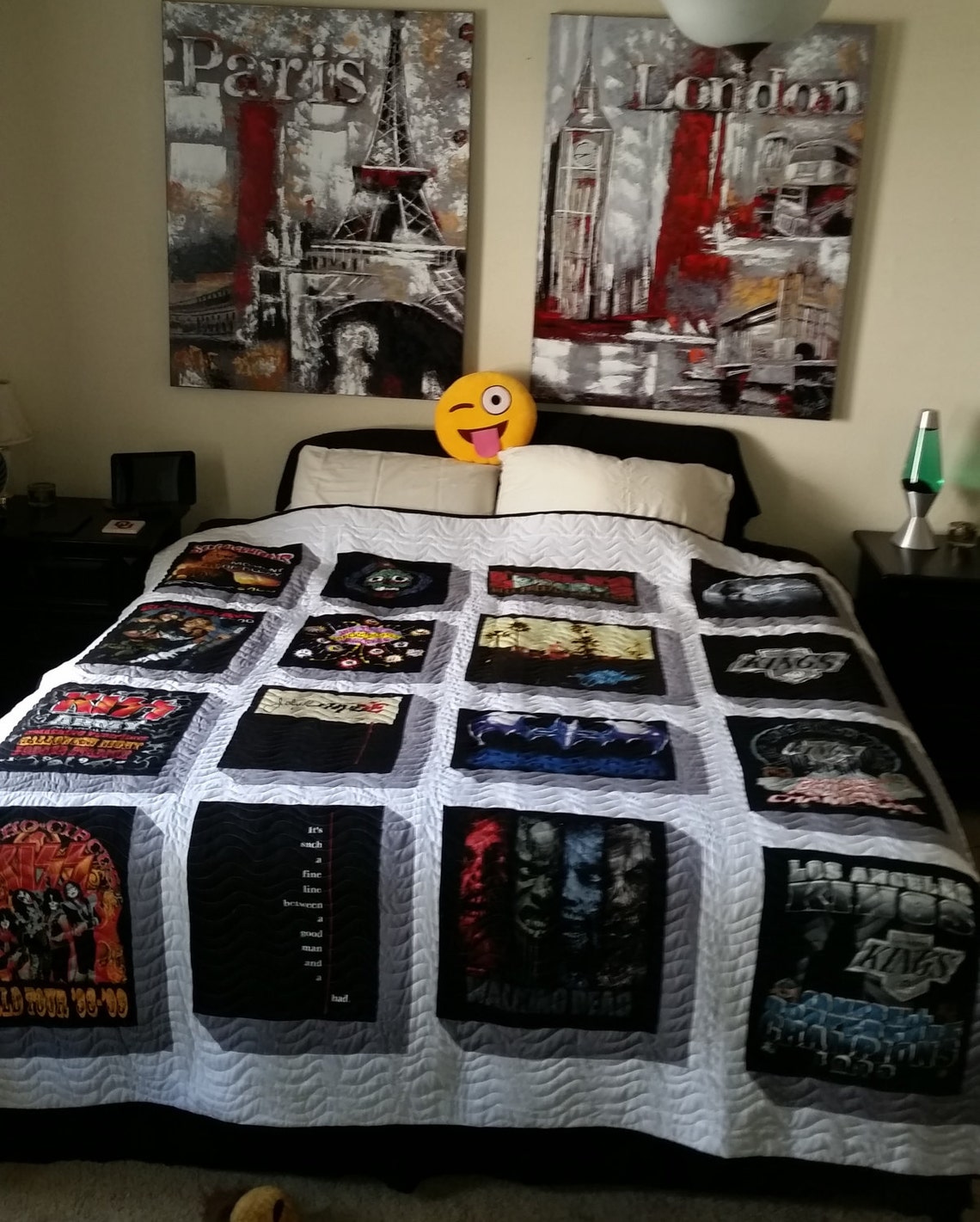 Shadowbox T-shirt Quilt - Etsy