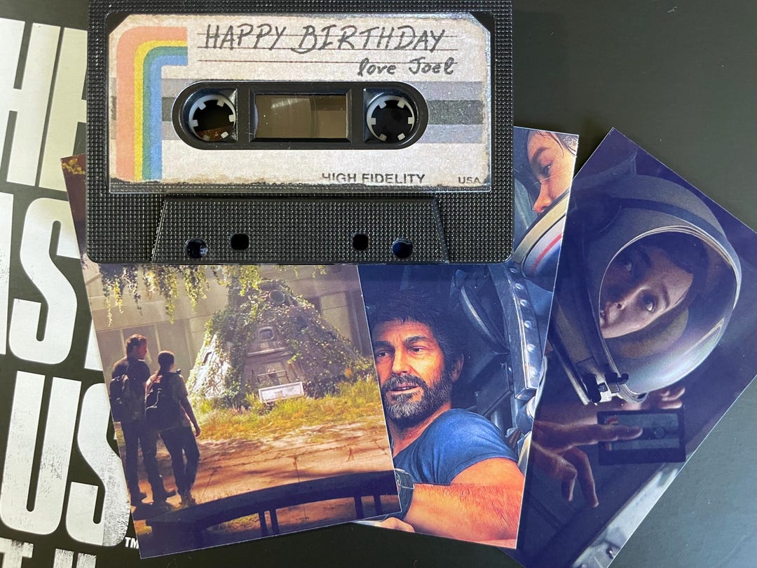 The Last of Us Cassette: "happy Birthday, Love Joel" - TLOU Cosplay ...