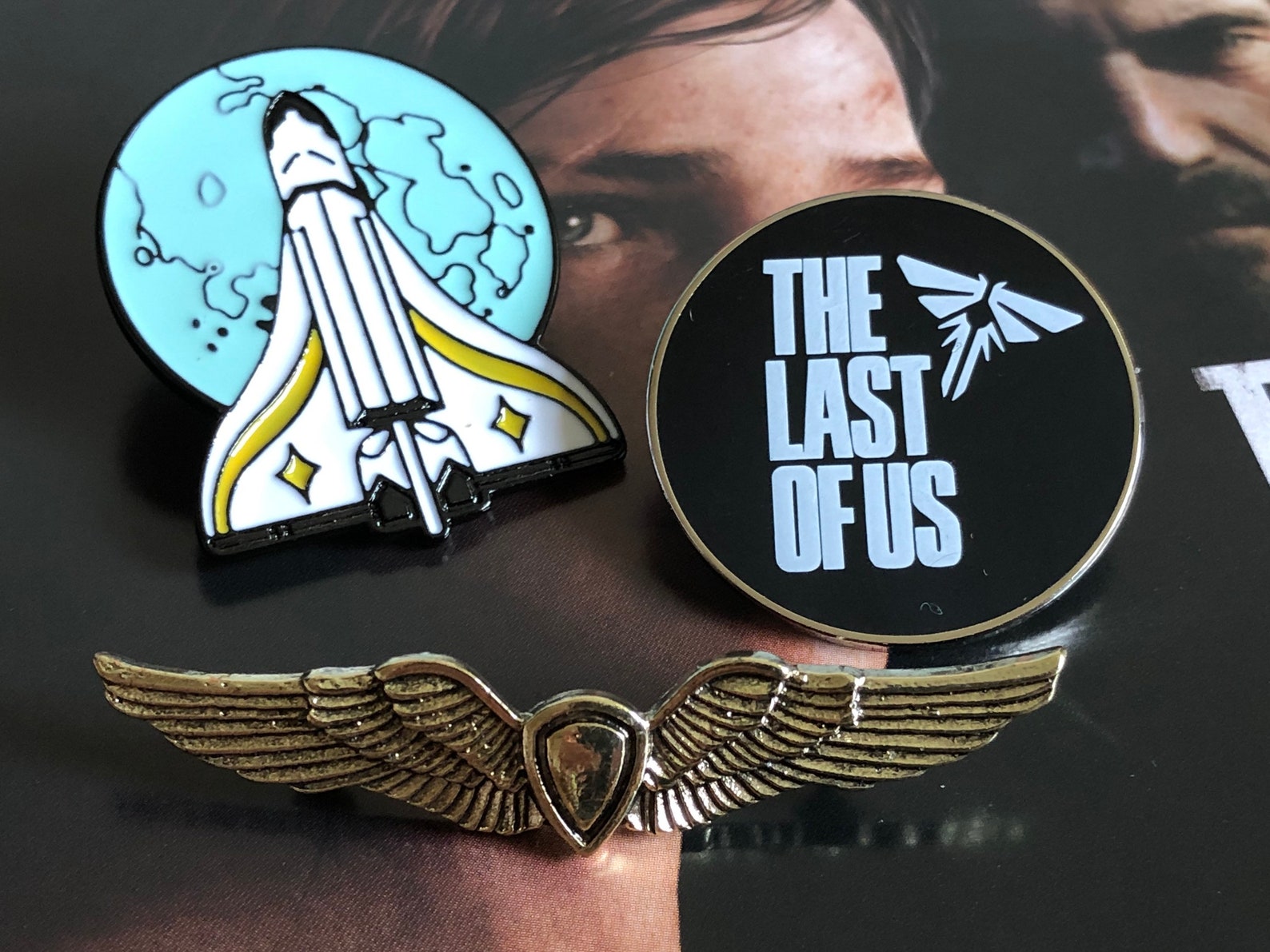 The Last of Us Pin Badge Firefly Wings Spaceship Pin - Etsy UK